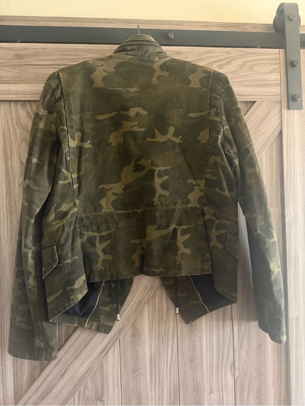 Pink Envelope | Jackets & Coats | Camo Bomber Jacket With Brass Stud ...